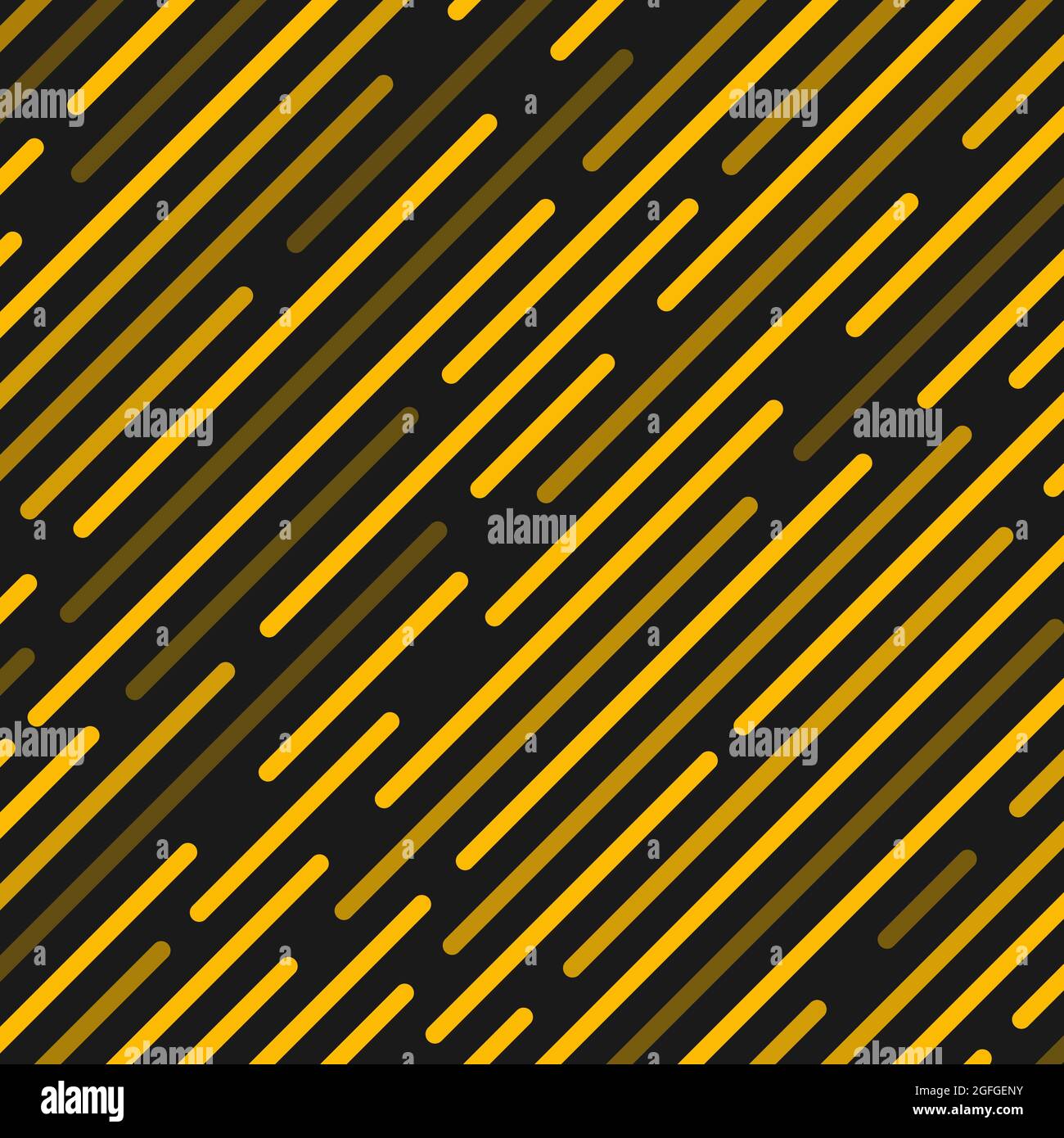 Abstract oblique yellow lines on a gray background. Diagonal pattern ...