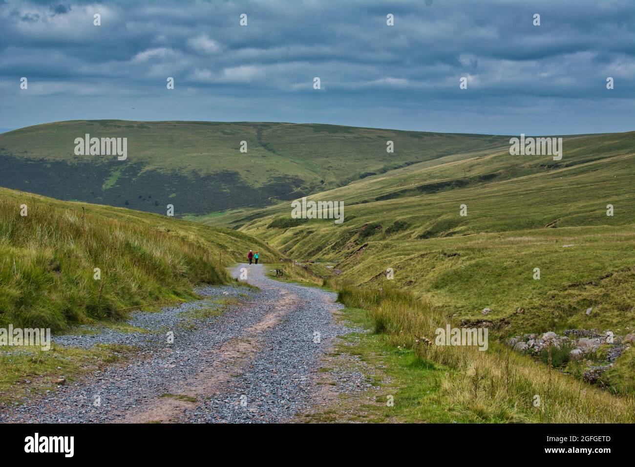 Llyn y Fan Fach in Wales, UK Stock Photo - Alamy