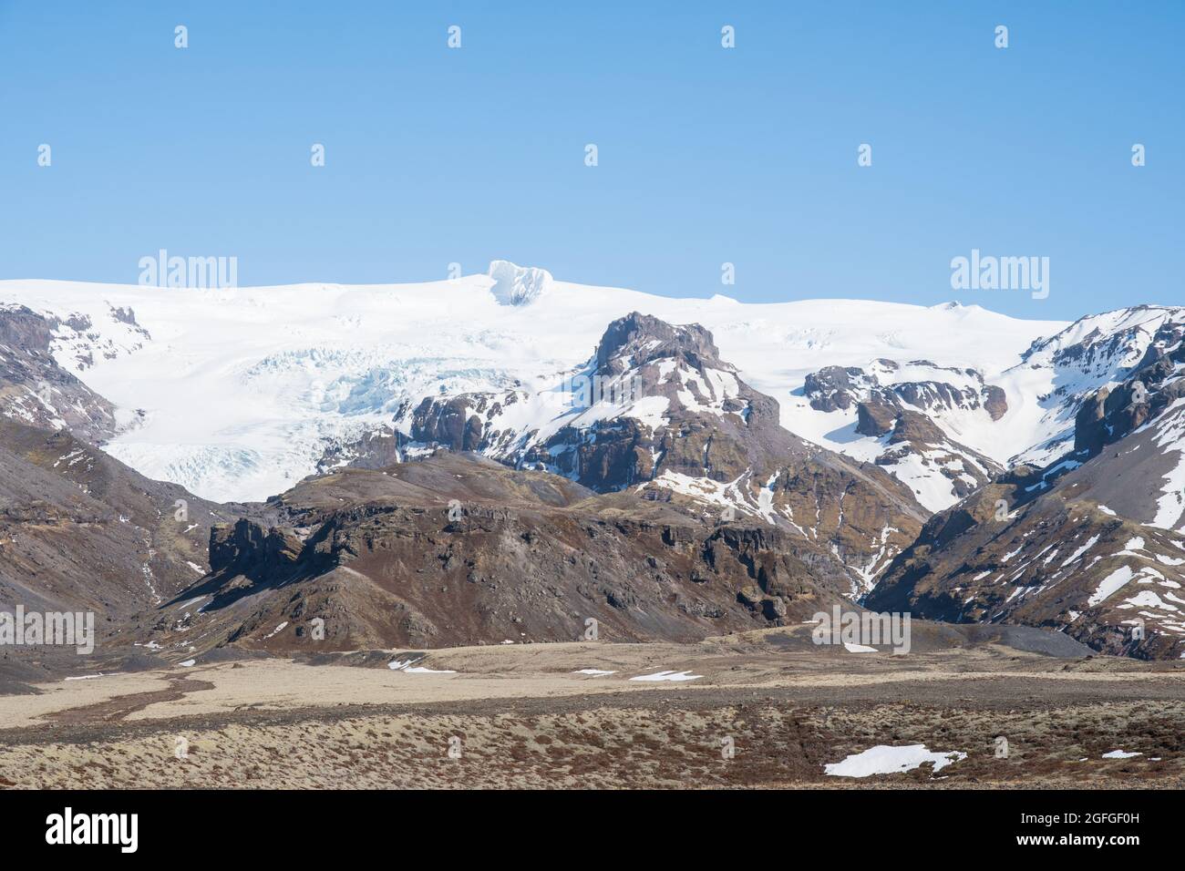 Kotarjokull glacier in south Icelandic Nature Stock Photo - Alamy