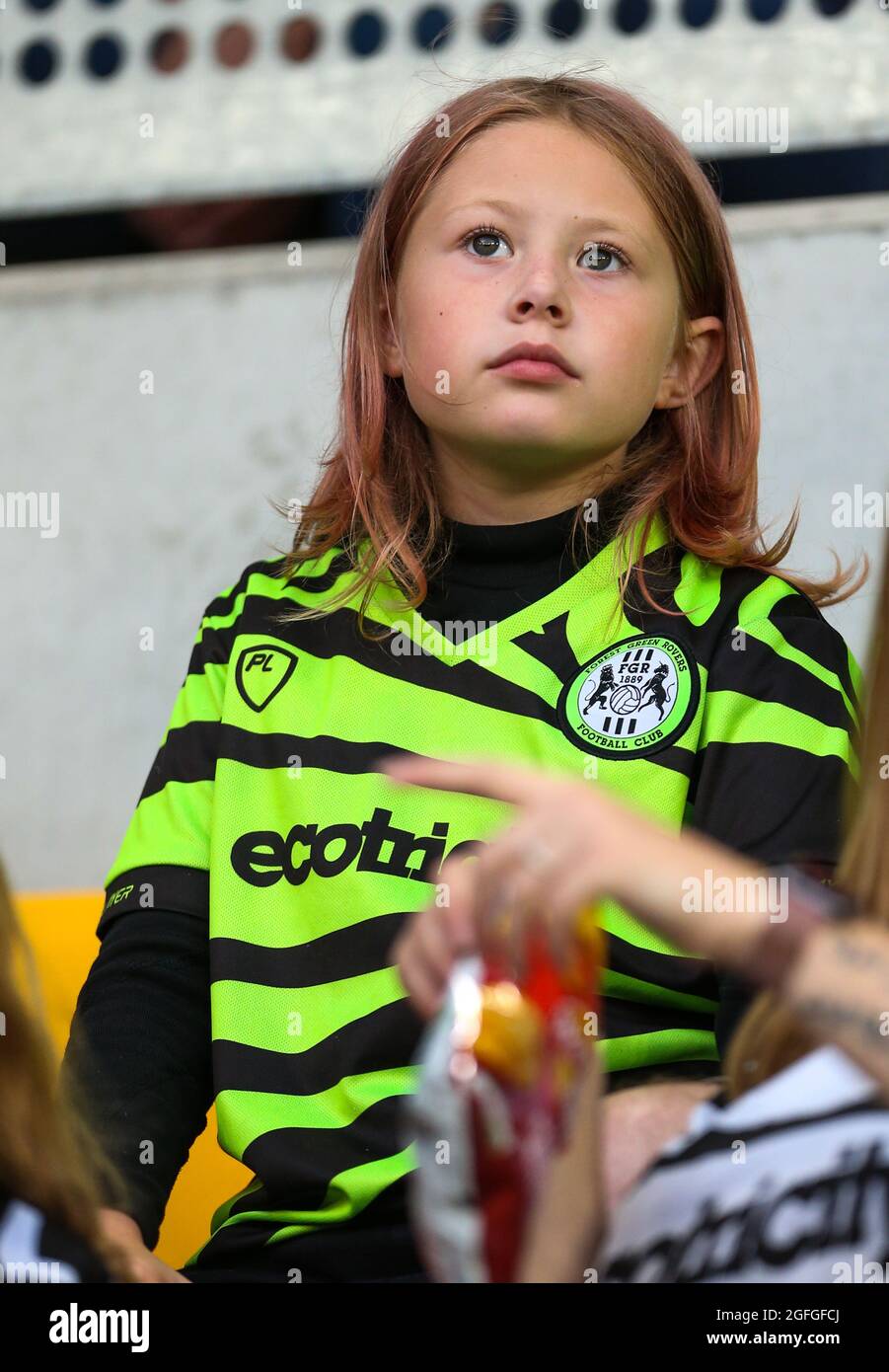 General view of Forest Green Rovers fans during the Carabao Cup second ...