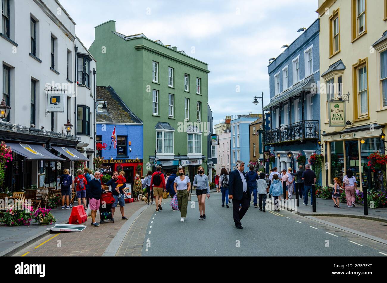 Tenby Street High Resolution Stock Photography and Images - Alamy