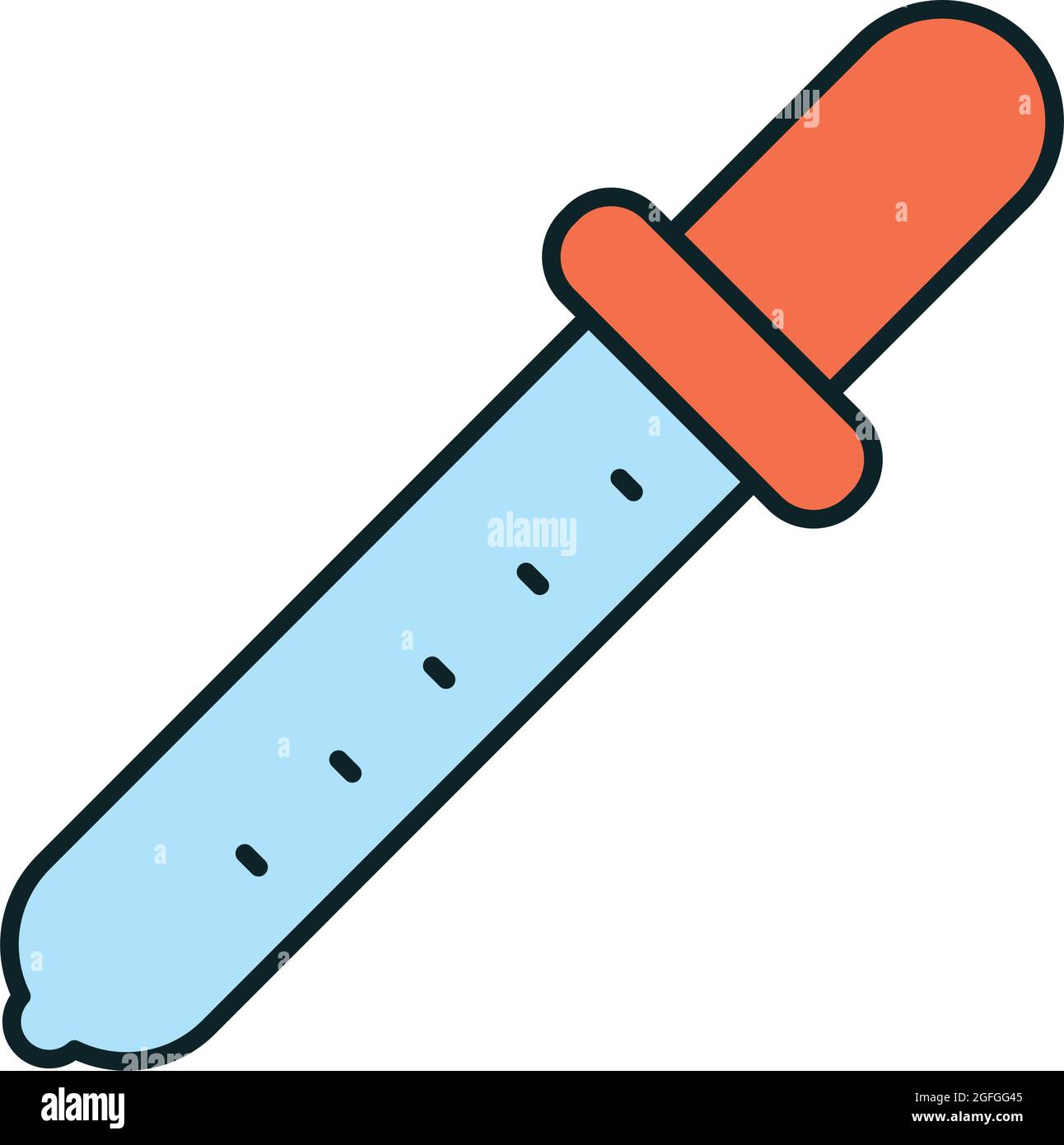 dropper icon on white background Stock Vector Image & Art - Alamy