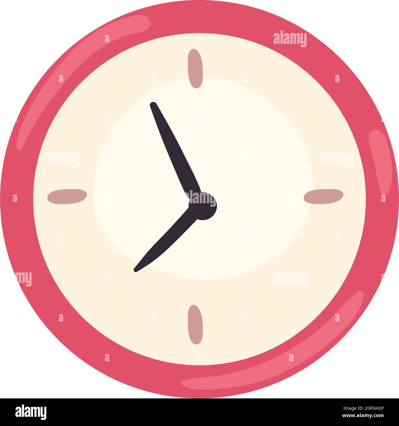 clock wall time isolated icon Stock Vector Image & Art - Alamy