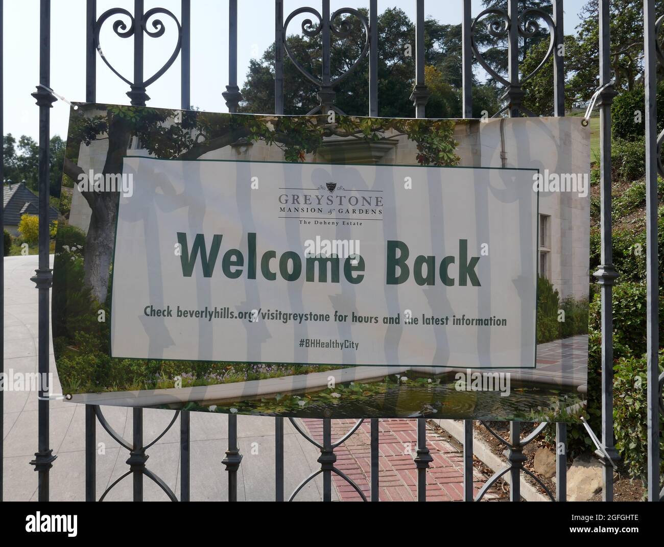 Beverly Hills, California, USA 24th August 2021 A general view of ...