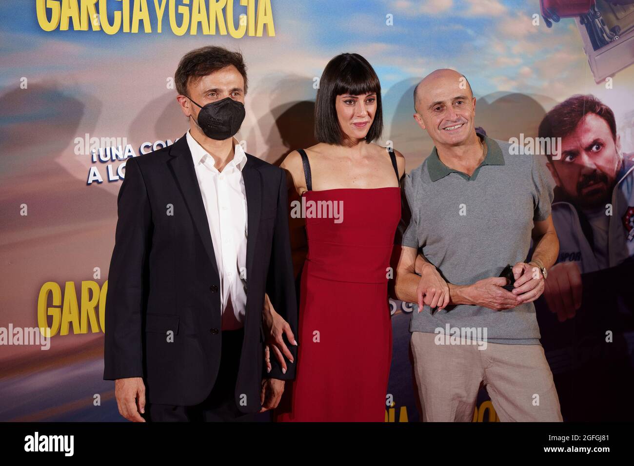 Eva Ugarte, Jose Mota and Pepe Viyuela attend the 'Garcia y Garcia ...