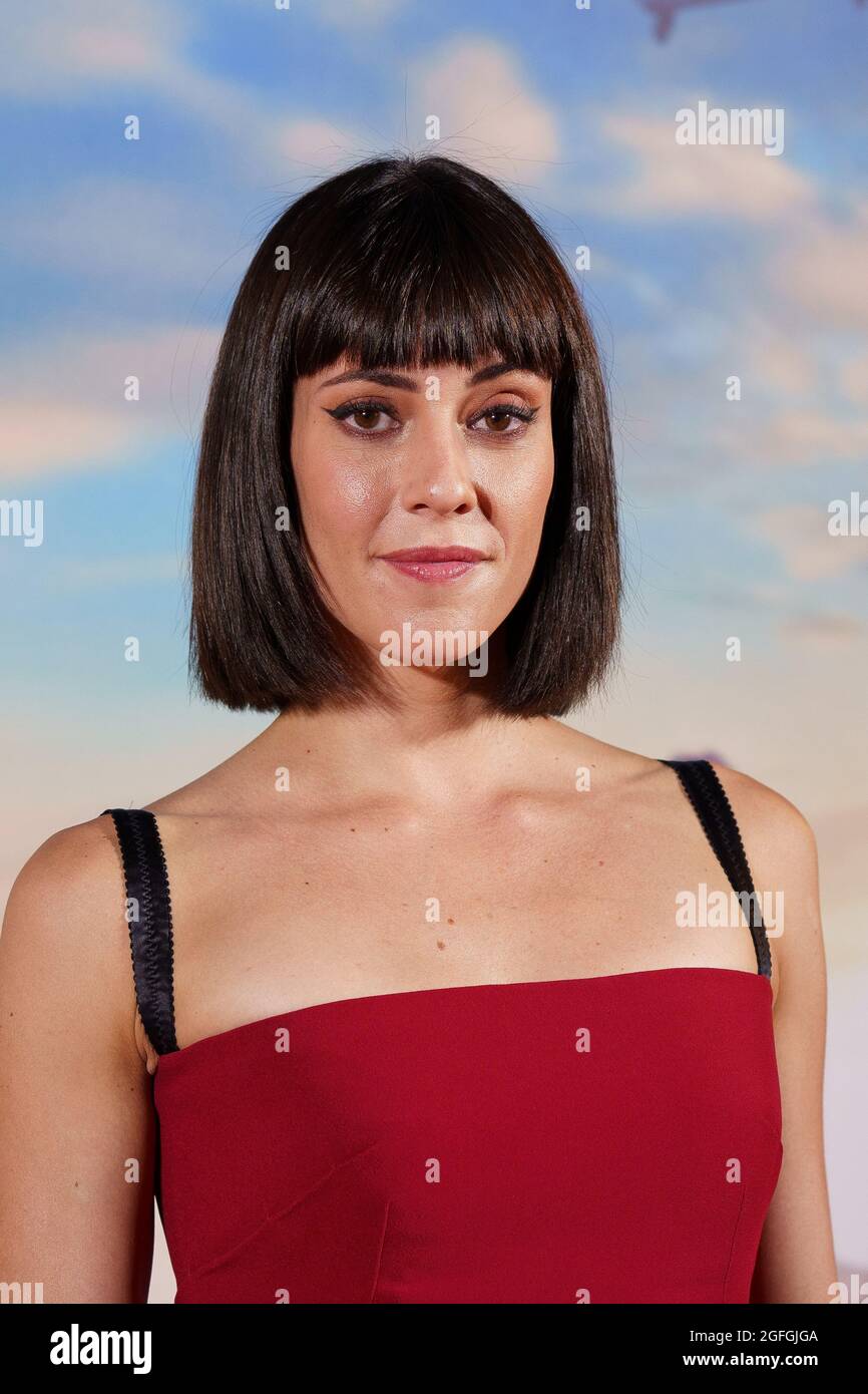 Eva Ugarte attends the 'Garcia y Garcia' premiere at Callao City Lights ...