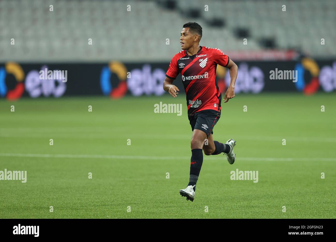Curitiba, Brazil. 25th Aug, 2021. Pedro Rocha do Athletico during a ...