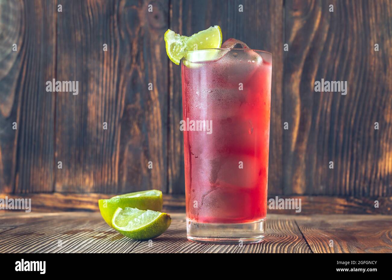 Glass of Cape Cod (Vodka Cranberry) Cocktail Stock Photo - Alamy