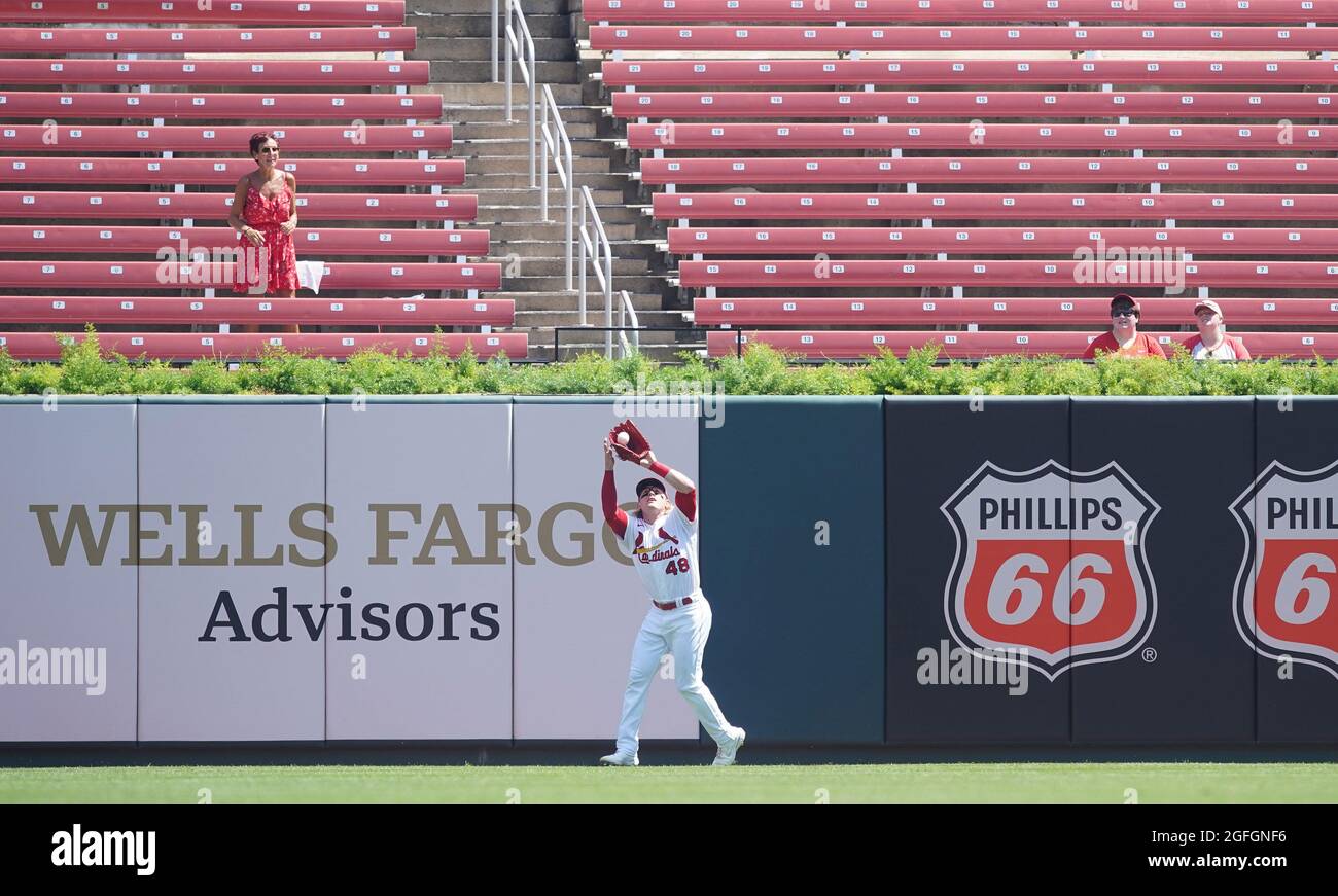 St. Louis, United States. 25th Aug, 2021. St. Louis Cardinals Harrison ...