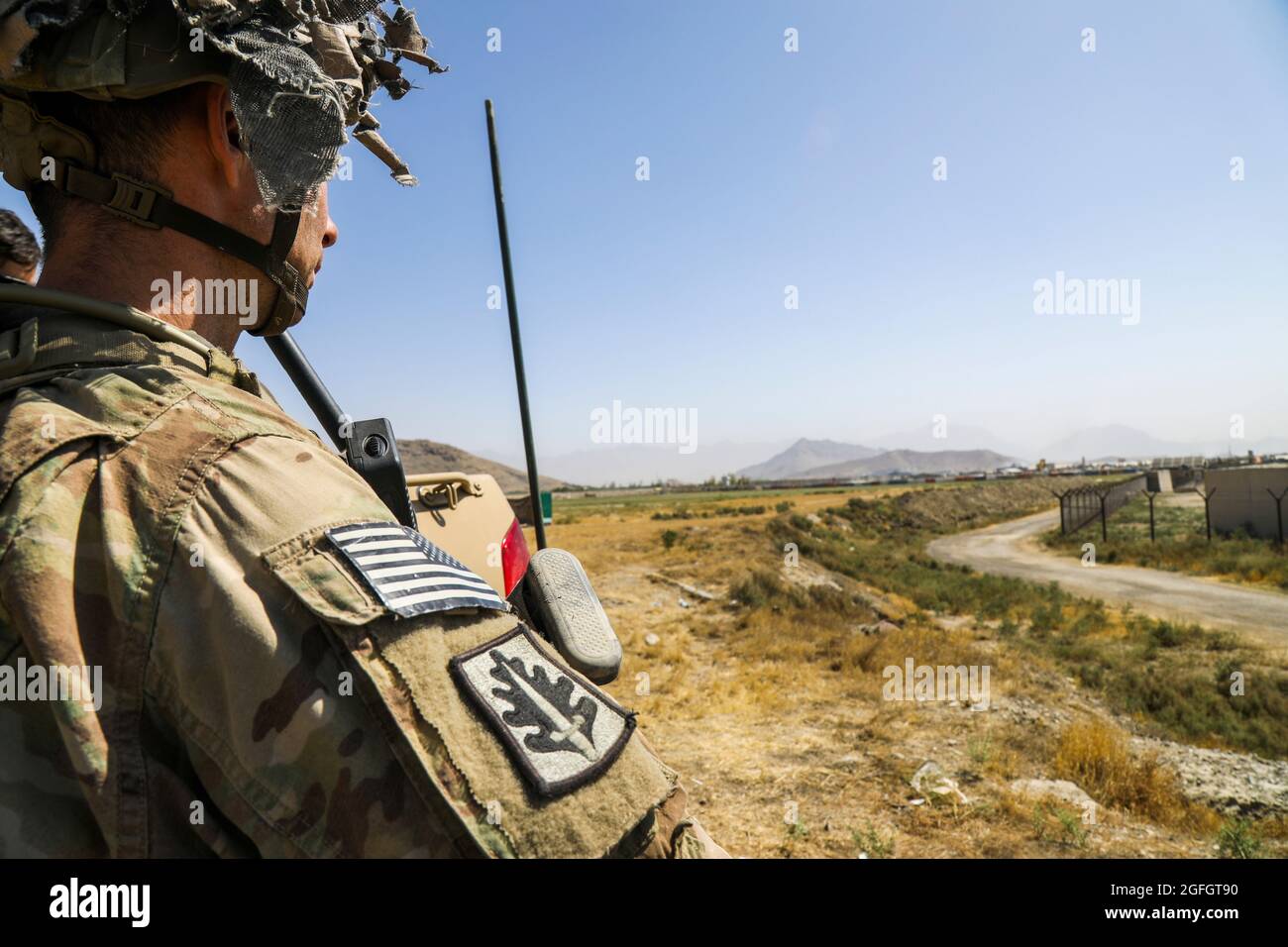 A Paratrooper assigned 1st Brigade Combat Team, 82nd Airborne Division ...