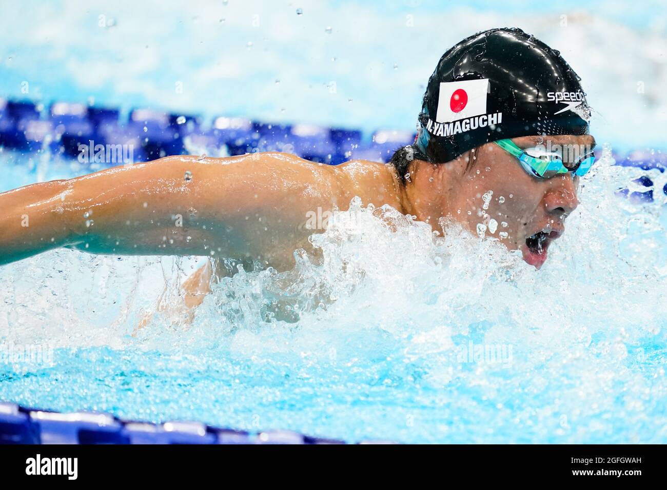 Tokyo, Japan. 25th Aug, 2021. Naohide Yamaguchi (JPN) Swimming : Men's ...