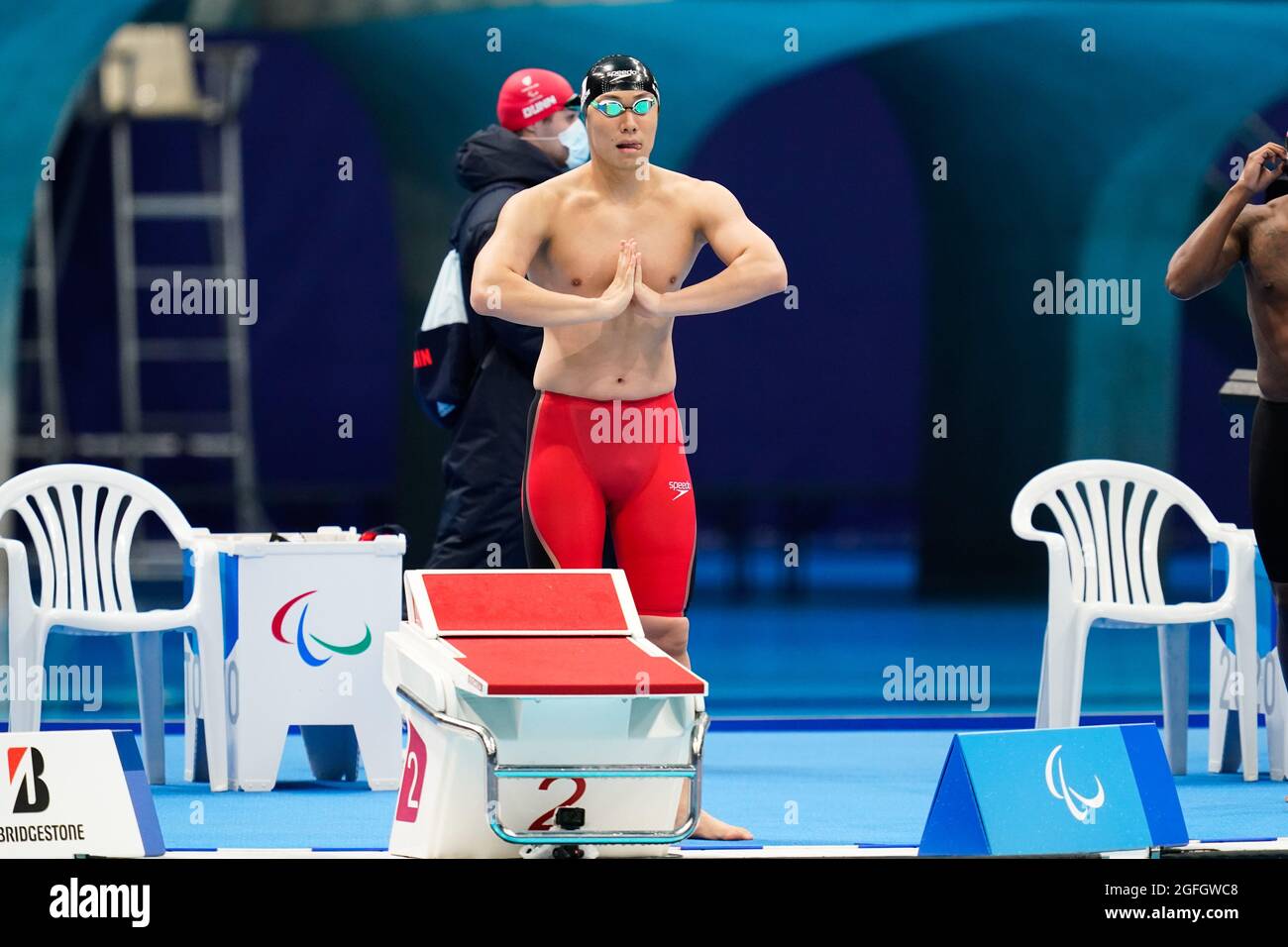 Tokyo, Japan. 25th Aug, 2021. Naohide Yamaguchi (JPN) Swimming : Men's ...