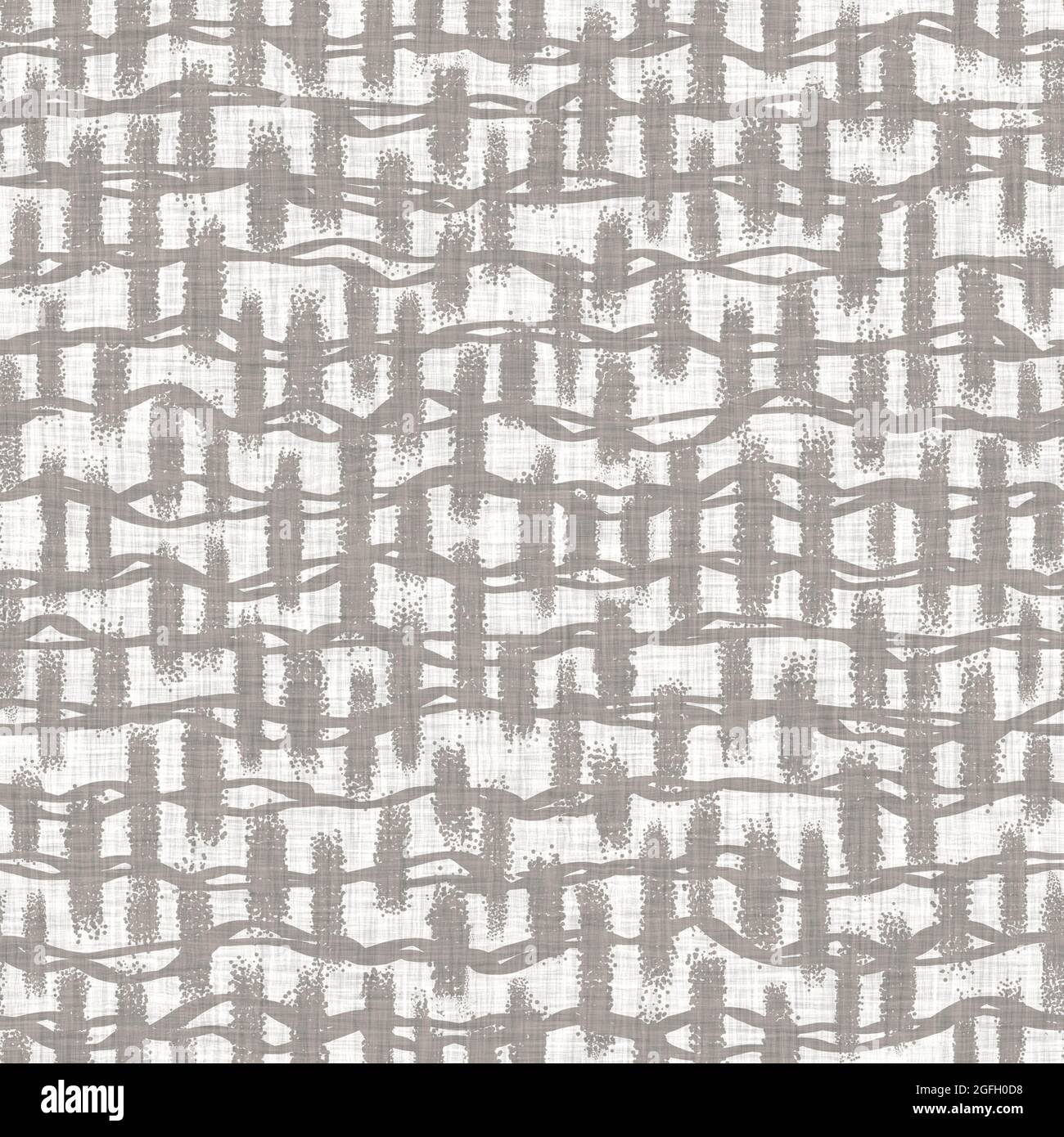 Seamless french neutral greige stripe farmhouse linen background ...