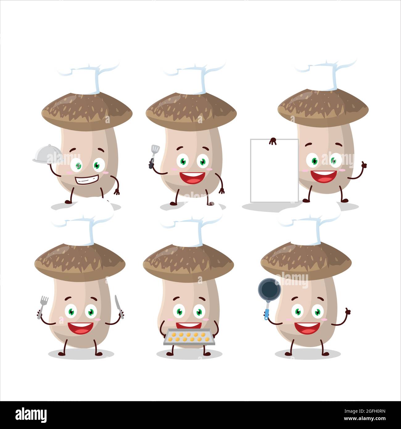 Shitake vector vectors hi-res stock photography and images - Alamy