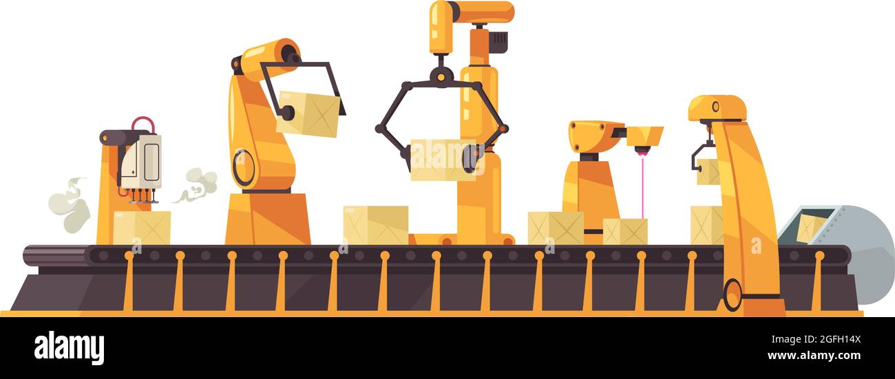 Automated Operation Stock Vector Images - Alamy