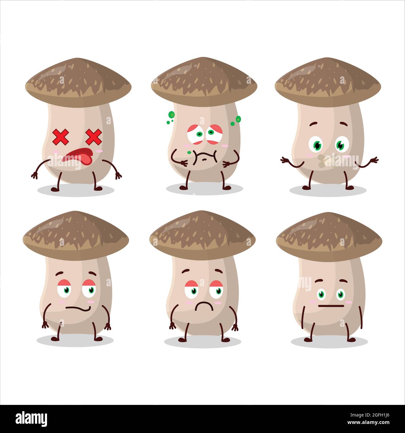 Shitake vector vectors hi-res stock photography and images - Alamy