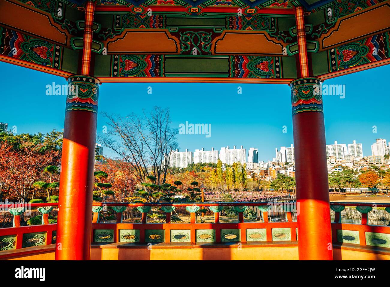 Autumn of Busan Citizens Park in Busan, Korea Stock Photo - Alamy