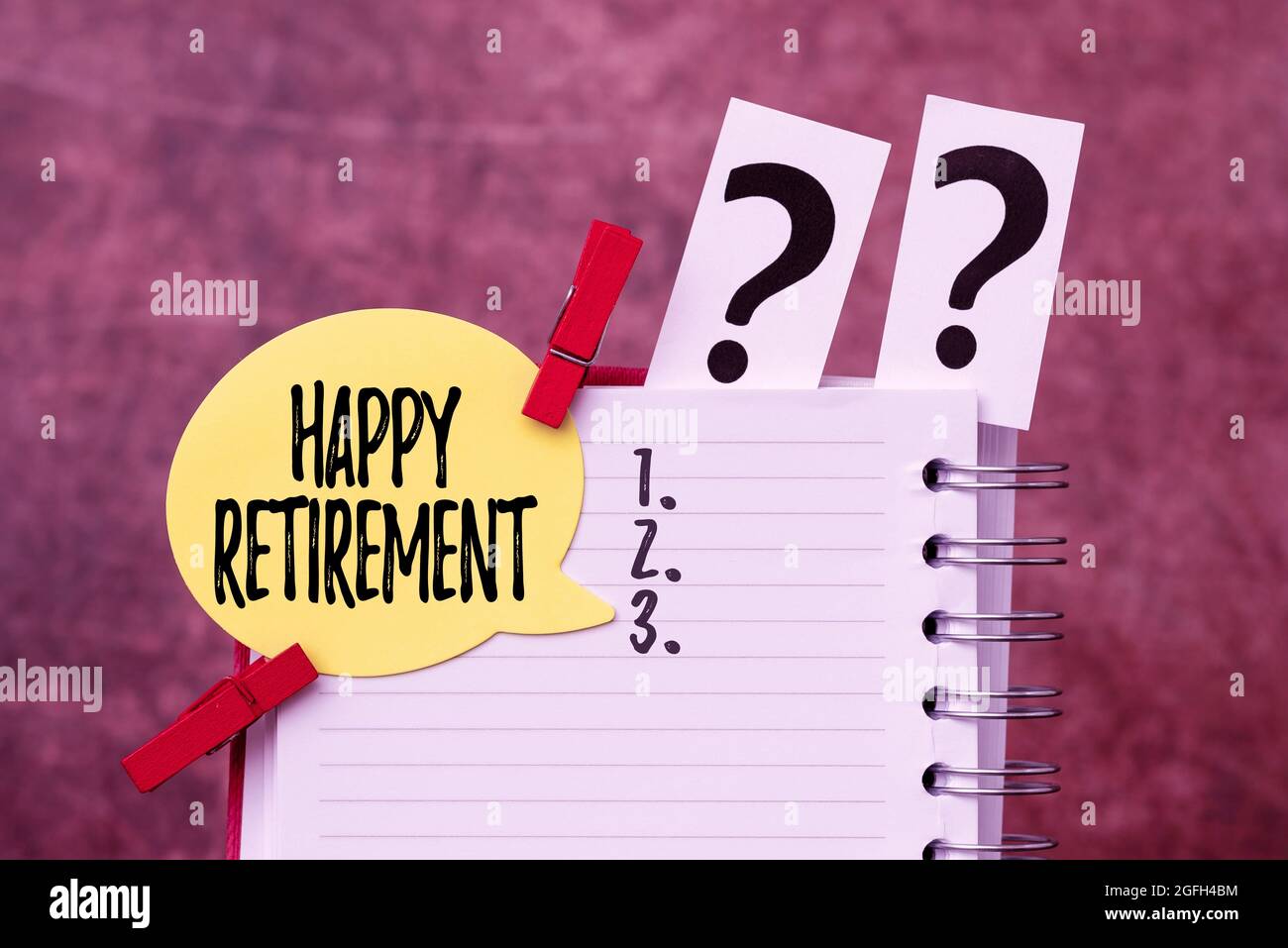 Text sign showing Happy Retirement. Business approach having a ... Text sign showing Happy Retirement. Business approach having a ...
