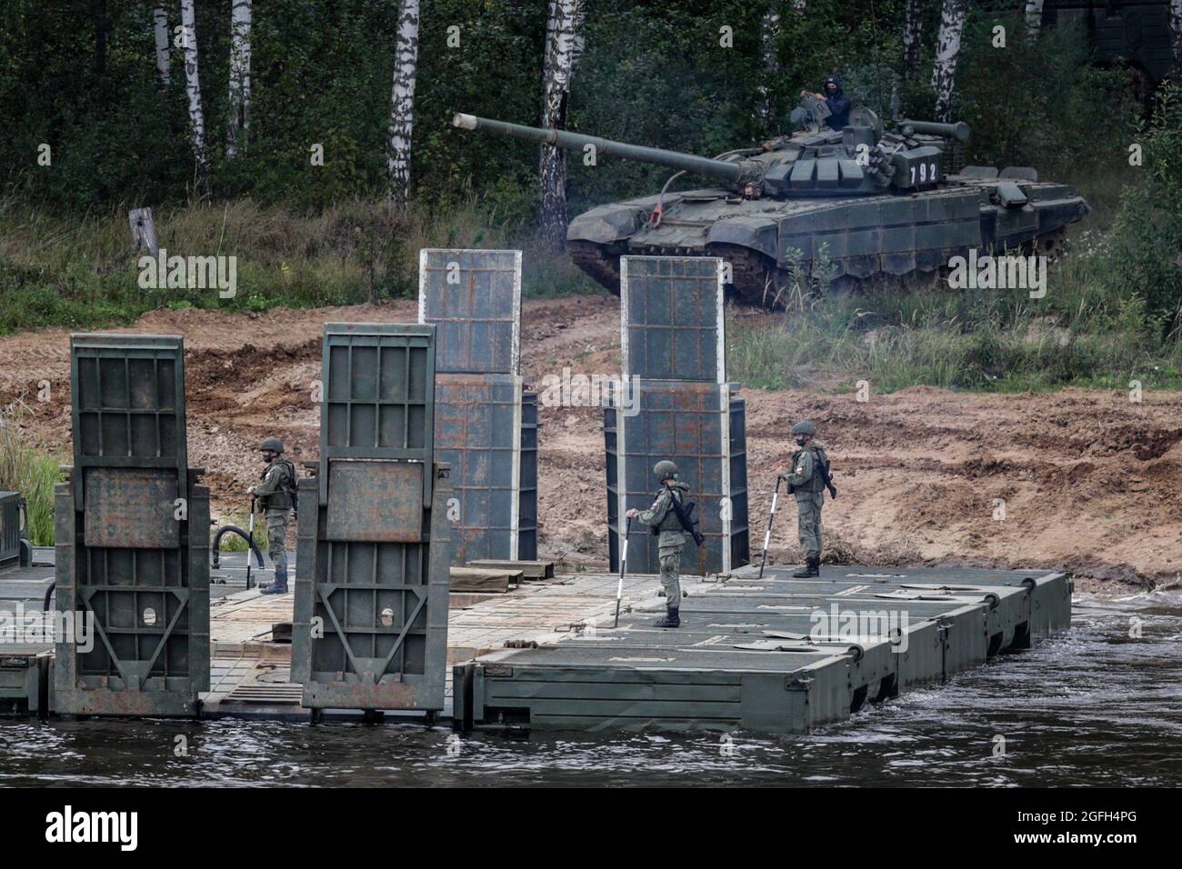 Military Pontoon Bridge High Resolution Stock Photography and Images ...