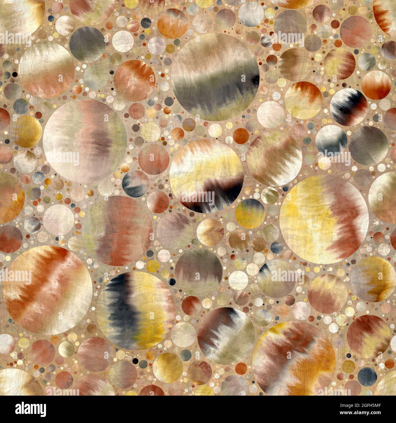 Seamless abstract circle geo pattern for surface print Stock Photo - Alamy