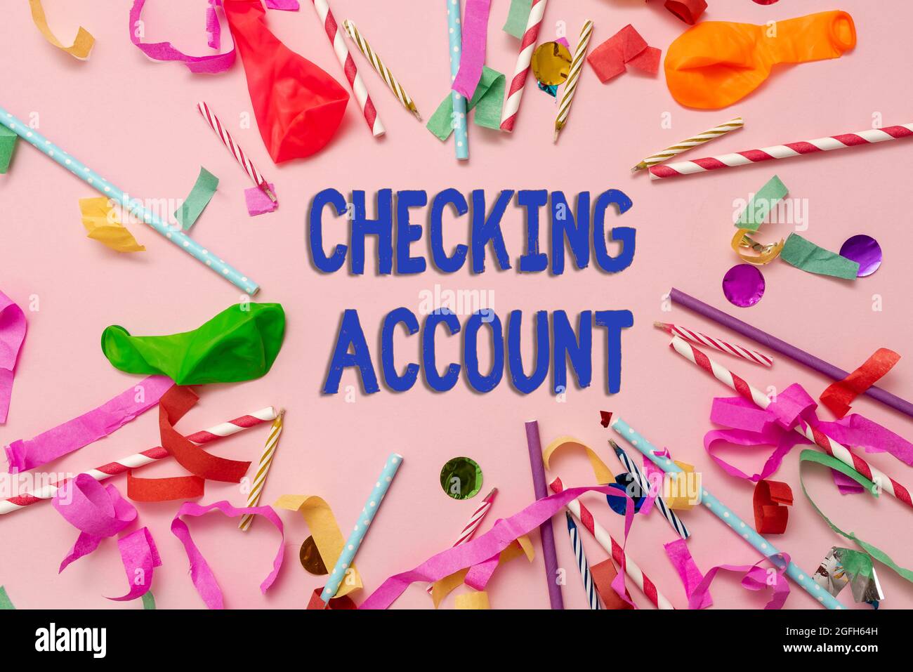 Inspiration showing sign Checking Account. Conceptual photo bank ...