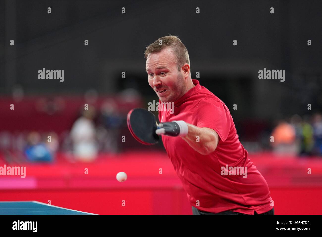 Tokyo, Japan. August 26, 2021:Peter Rosenmeier from Denmark during ...