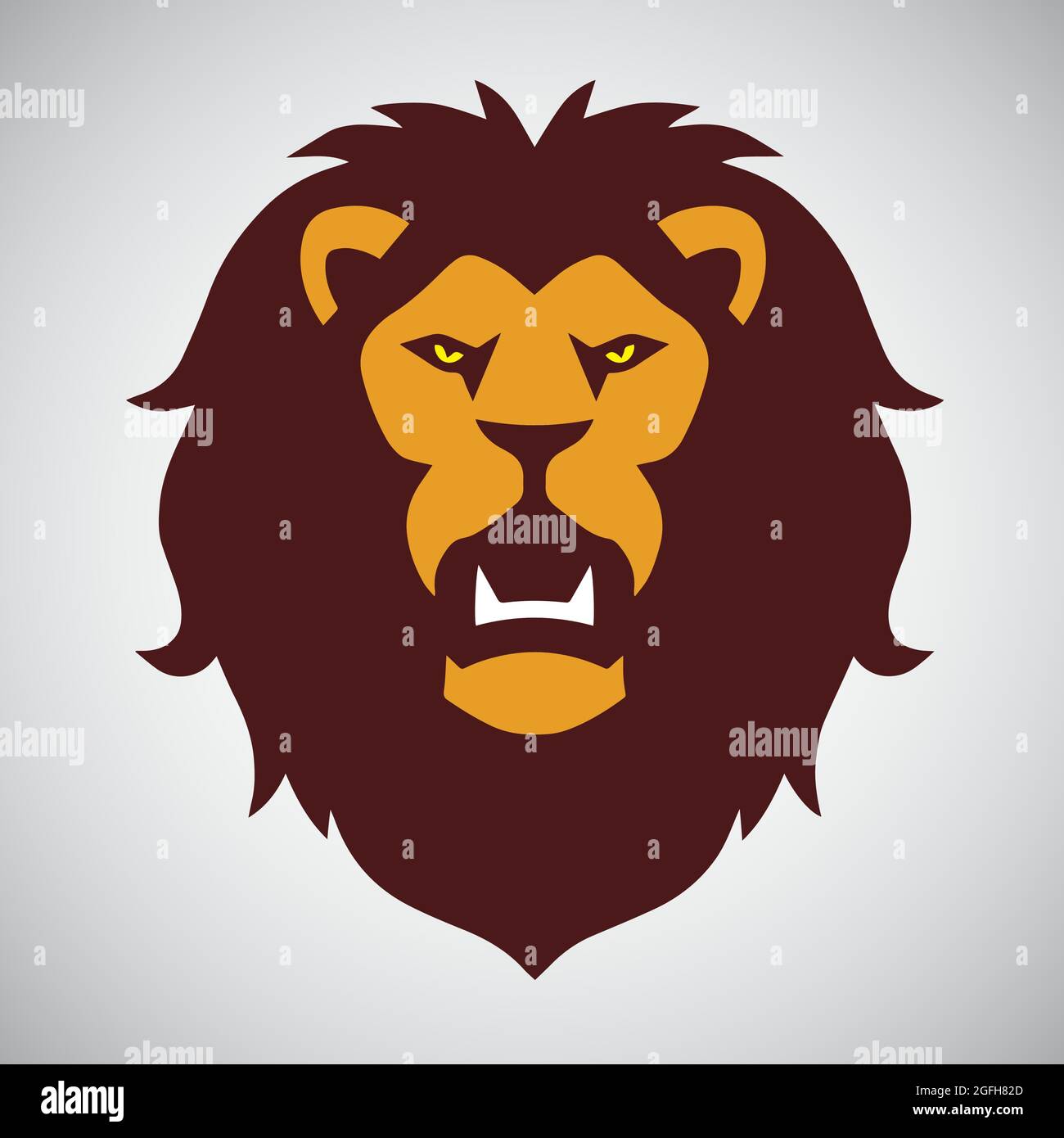 Roaring beast silhouette hi-res stock photography and images - Alamy