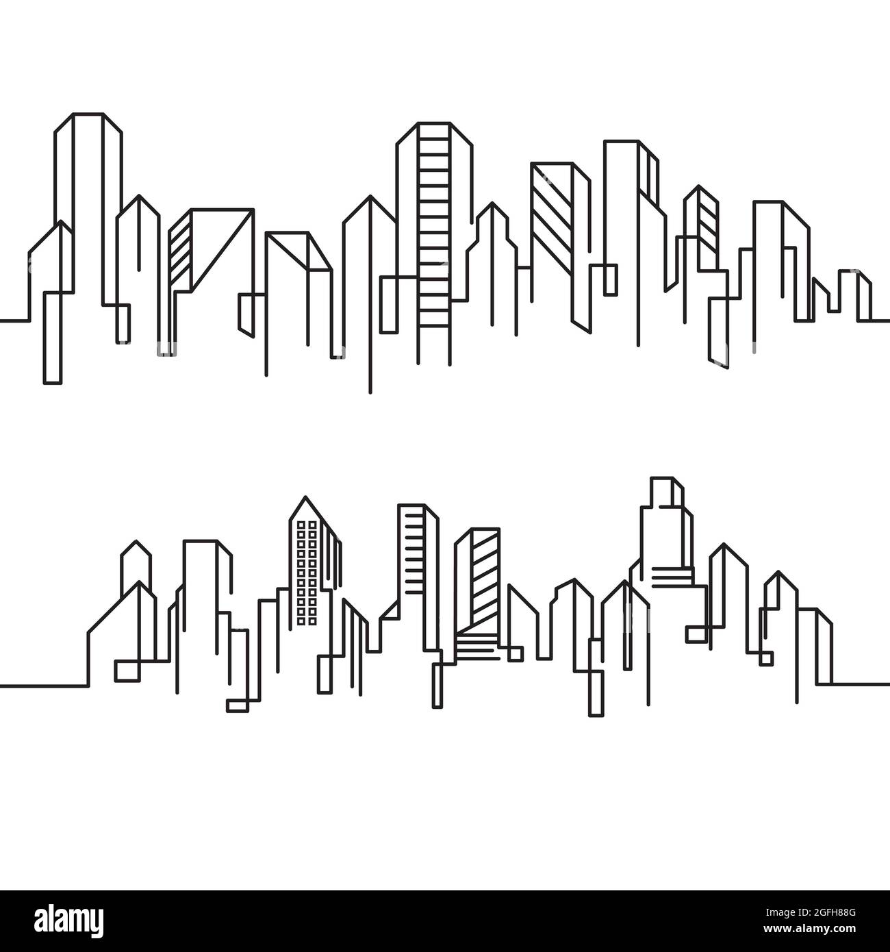Downtown Building Concept Drawing High Resolution Stock Photography and ...