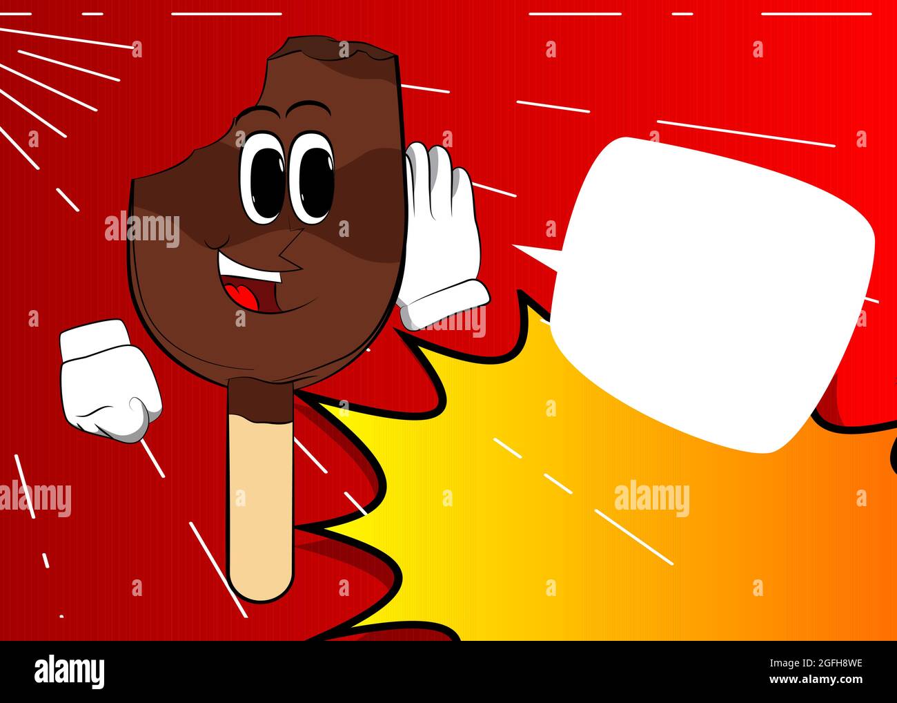 Holds chocolate Stock Vector Images - Alamy