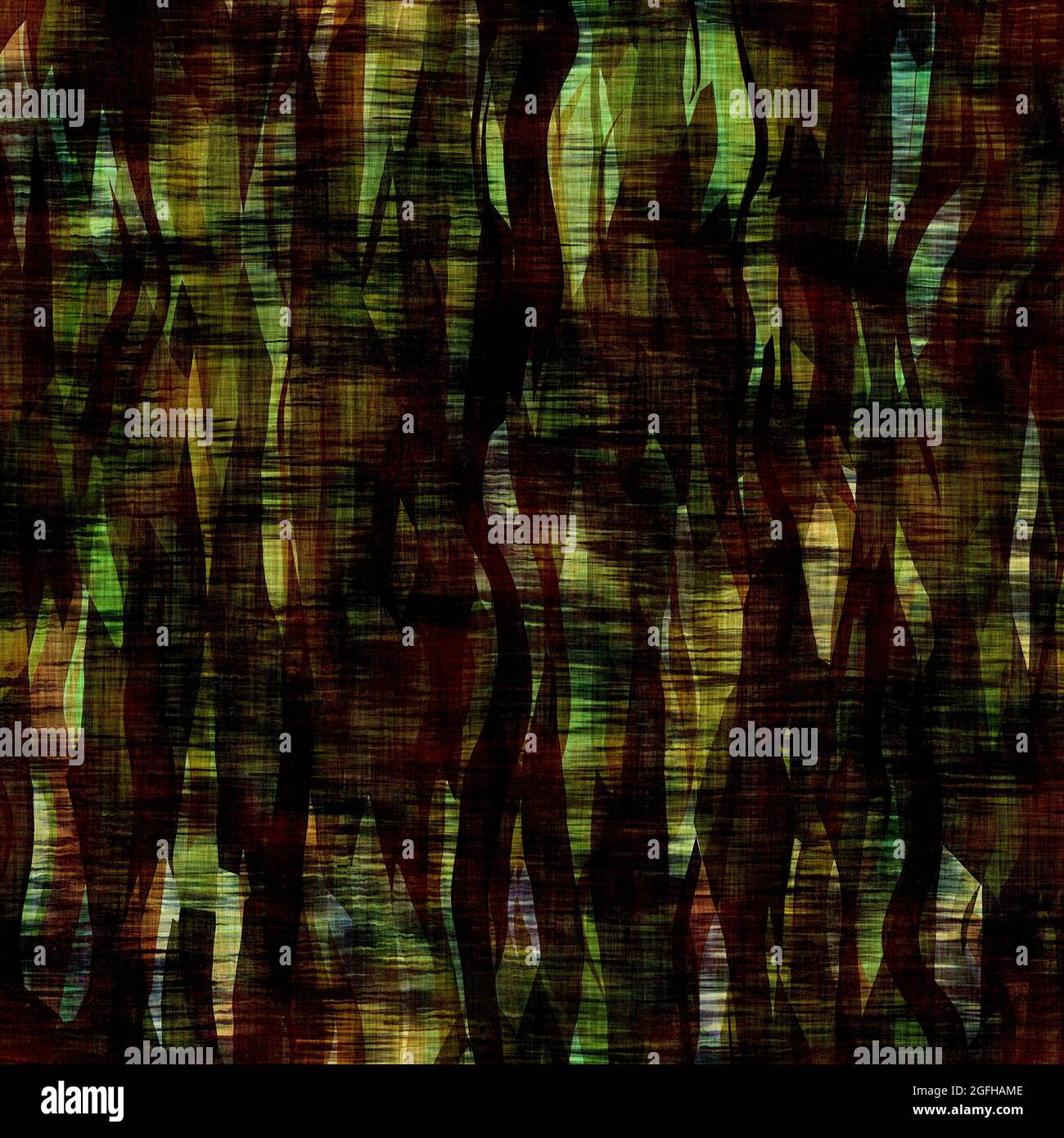 Funky camouflage space dyed style texture material. Seamless colorful ...