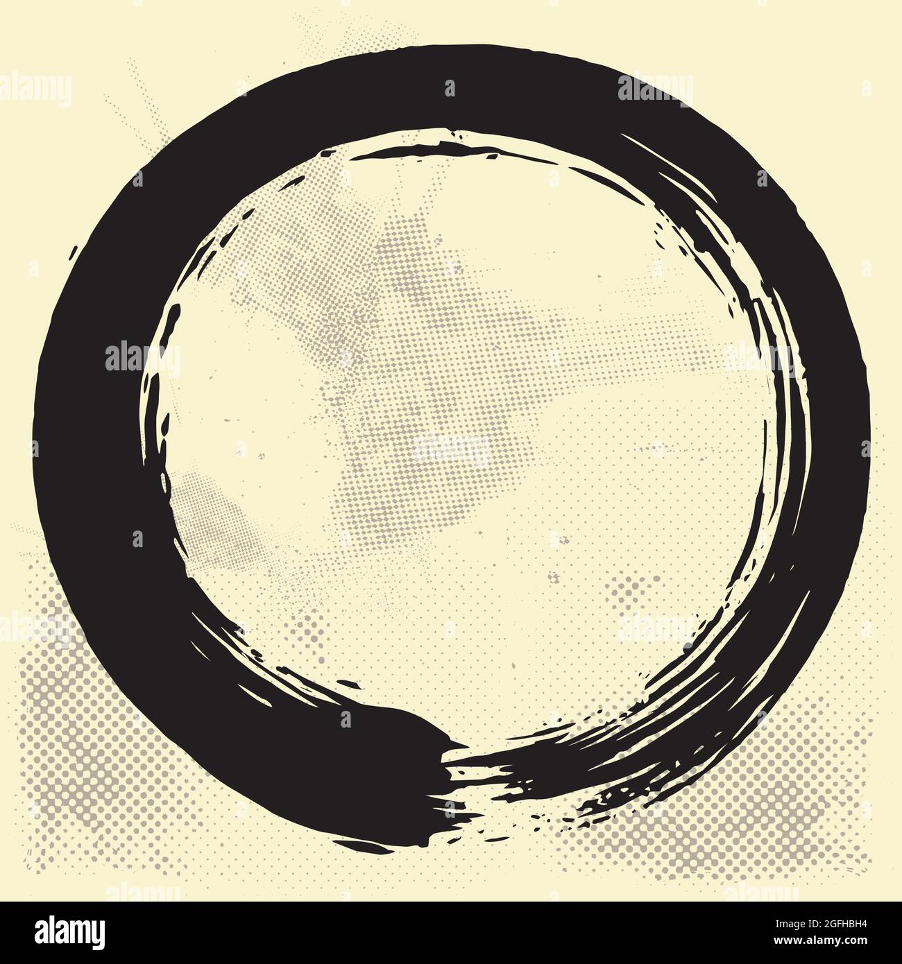 Enso vector vectors hi-res stock photography and images - Alamy