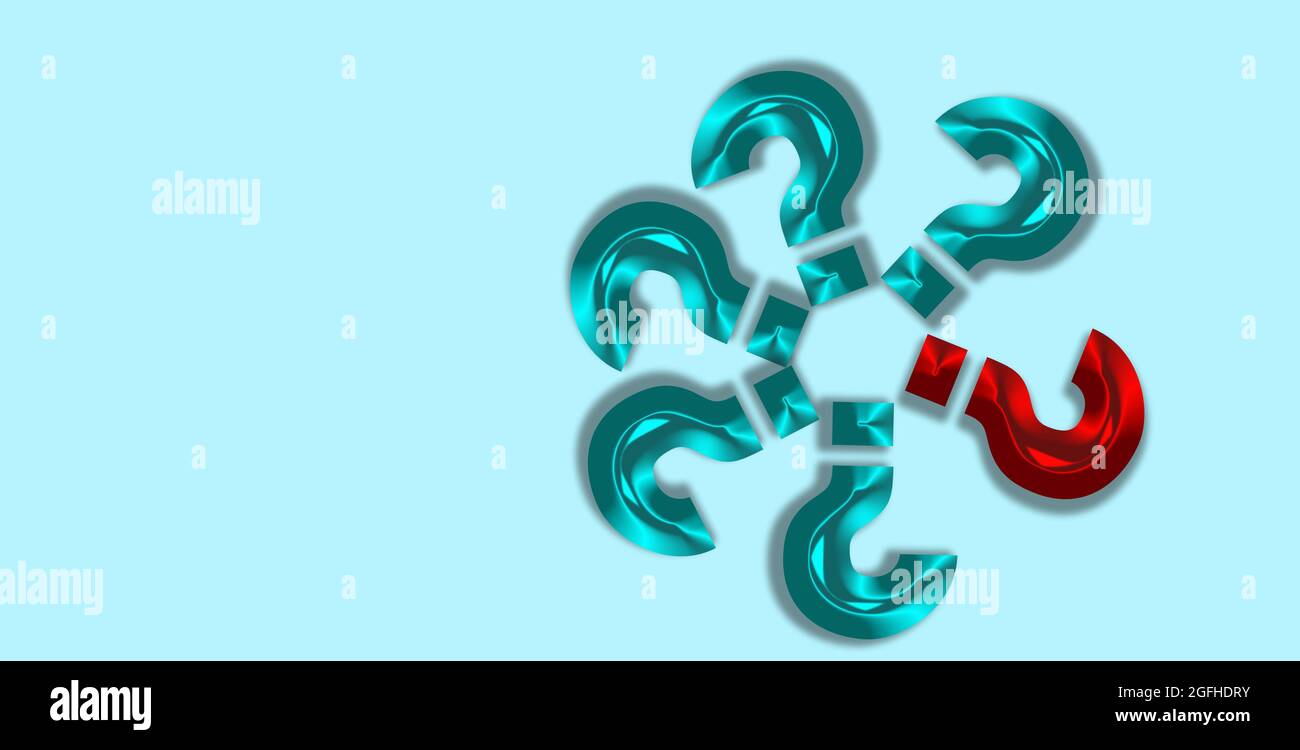 Unique question mark hi-res stock photography and images - Alamy