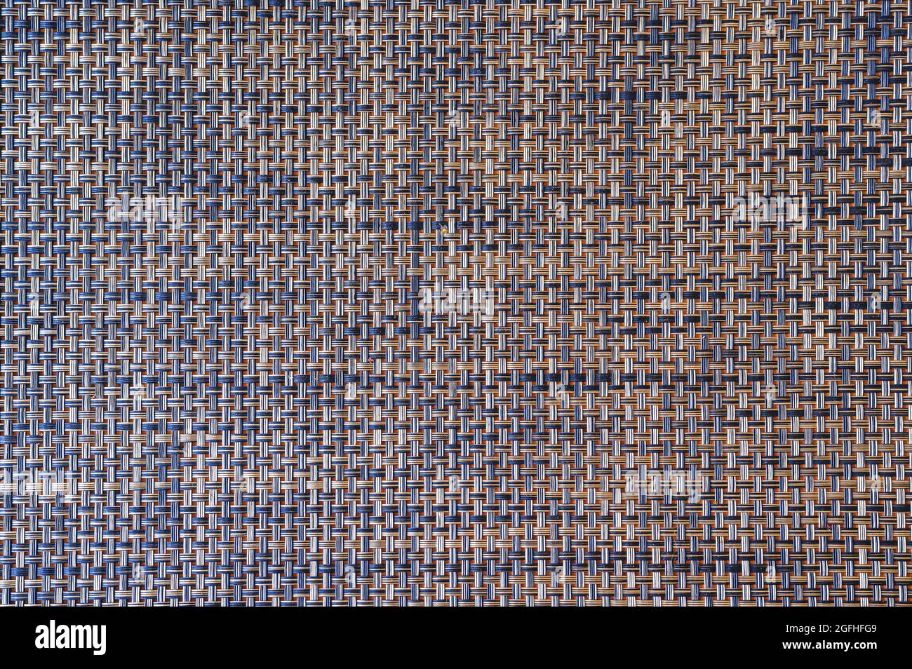 Solid nylon mesh background. Wicker carpet pattern, various colors and ...