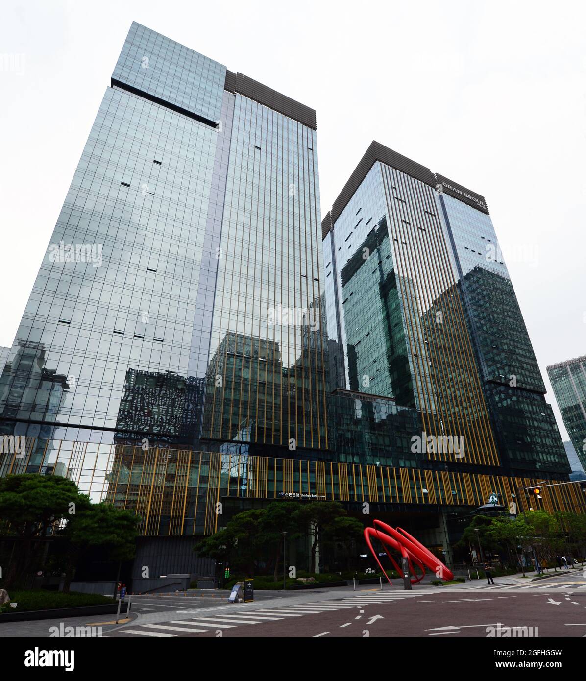 Modern skyscrapers in central Seoul, South Korea Stock Photo - Alamy