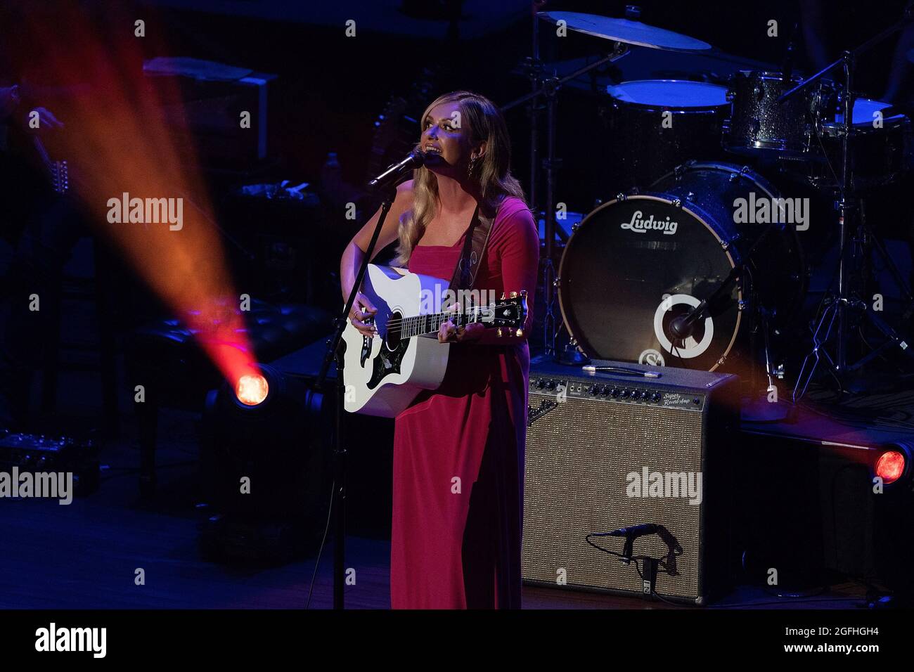Nashville, USA. 25th Aug, 2021. Carly Pearce performs at the 14th ...