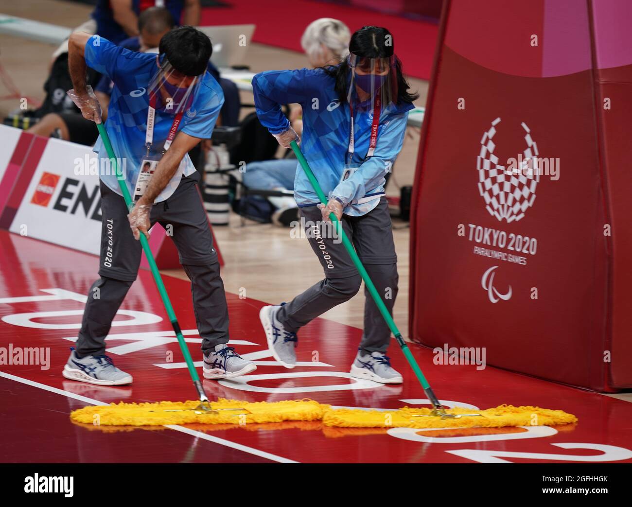 Tokio, Japan. 26th Aug, 2021. Wheelchair basketball: preliminary round ...