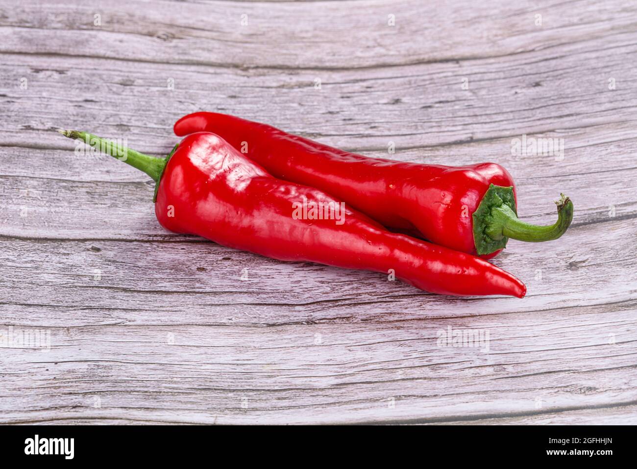 Organic Ramiro red pepper - healthy food Stock Photo - Alamy
