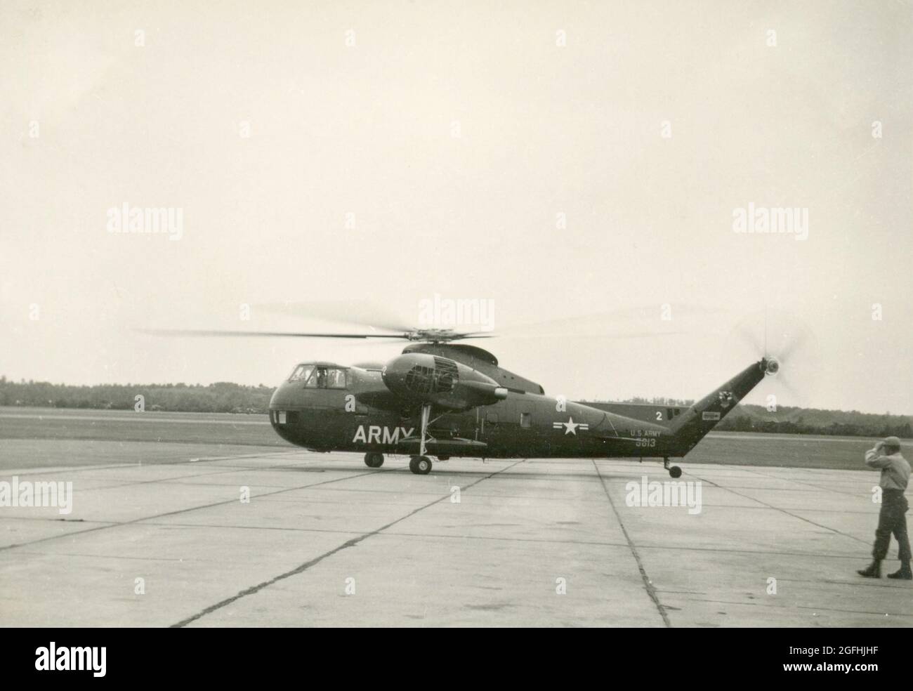 Helicopter Sikorsky CH-37 Mojave, USA 1950s Stock Photo - Alamy