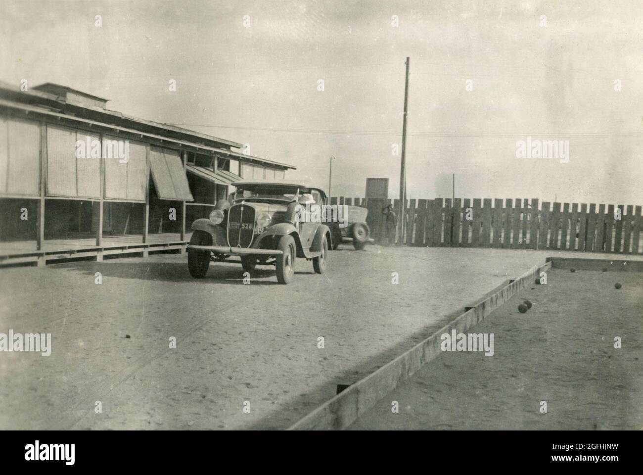Cars of the Italian colonial Army, Eritrea 1938 Stock Photo - Alamy