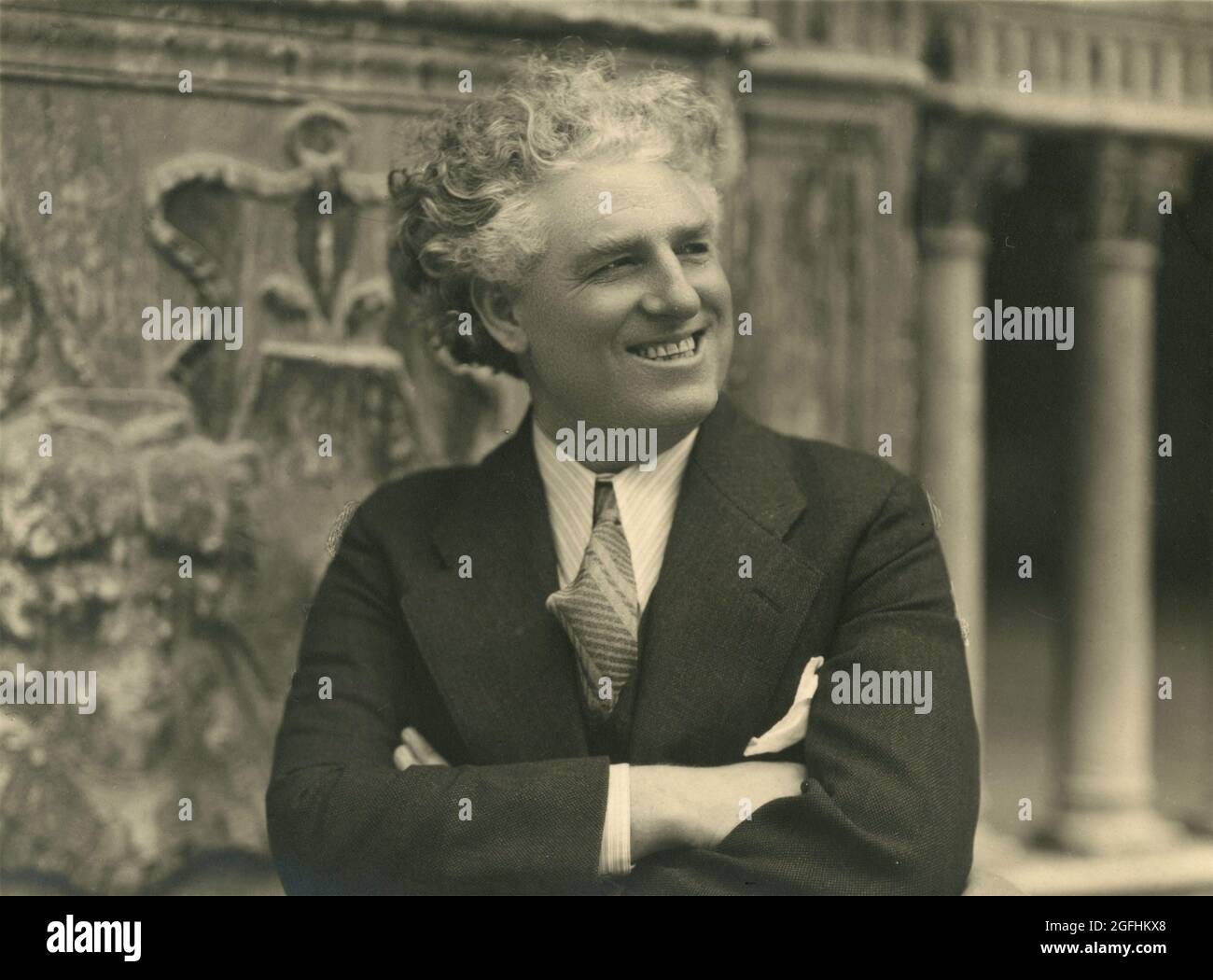 Italian operatic tenor Giovanni Martinelli, 1920s Stock Photo - Alamy