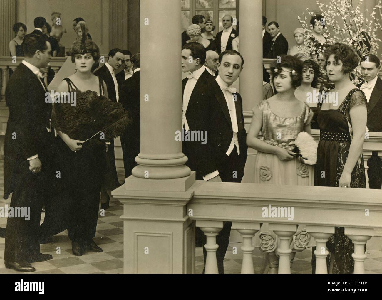 Italian silent movie actor Alberto Collo, 1910s Stock Photo - Alamy