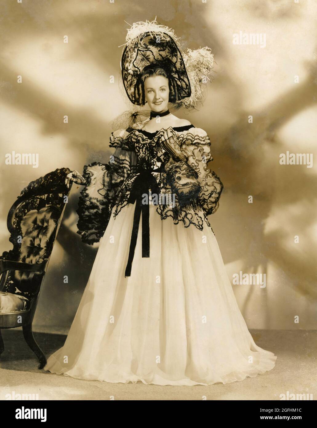 Australian-born actress Joan Winfield, USA 1940s Stock Photo - Alamy