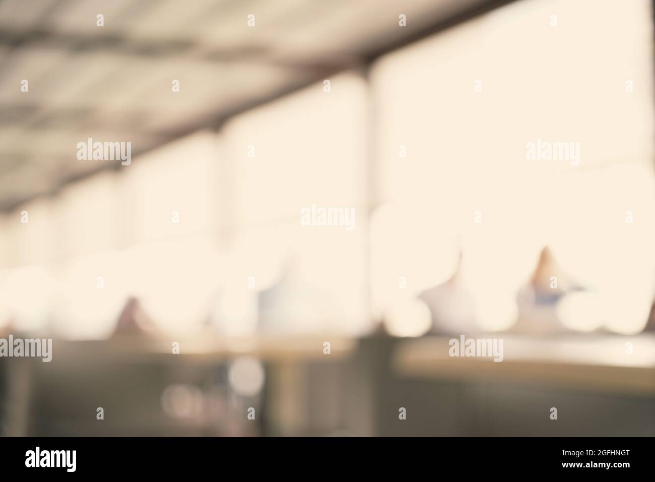Blurred cafe background Stock Photo - Alamy