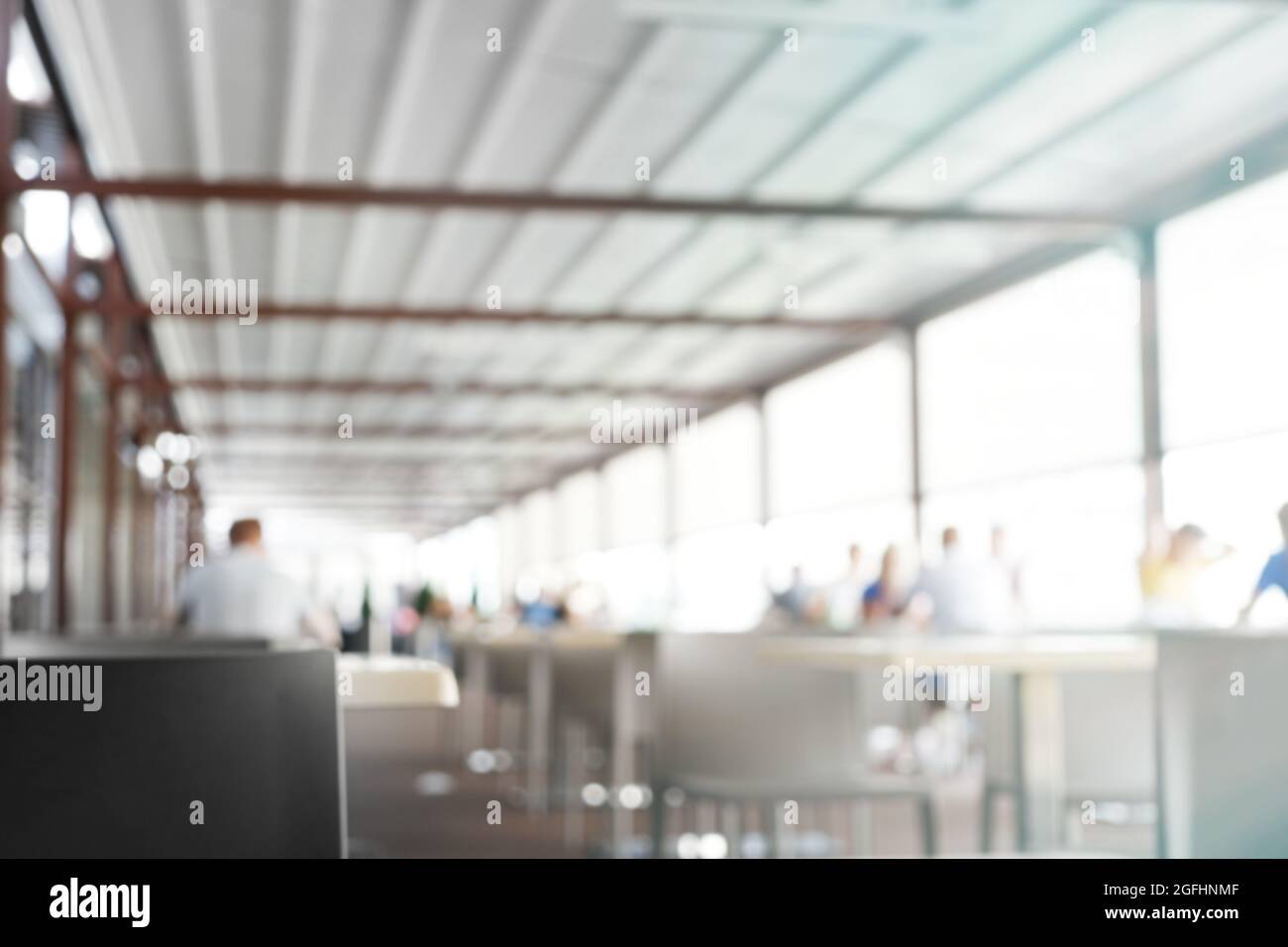 Blurred cafe background Stock Photo - Alamy