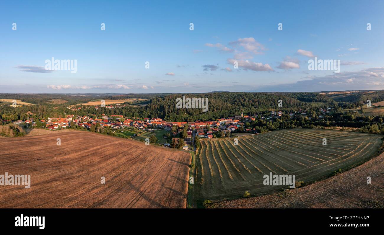 Luftbilder von guntersberge im harz hi-res stock photography and images ...