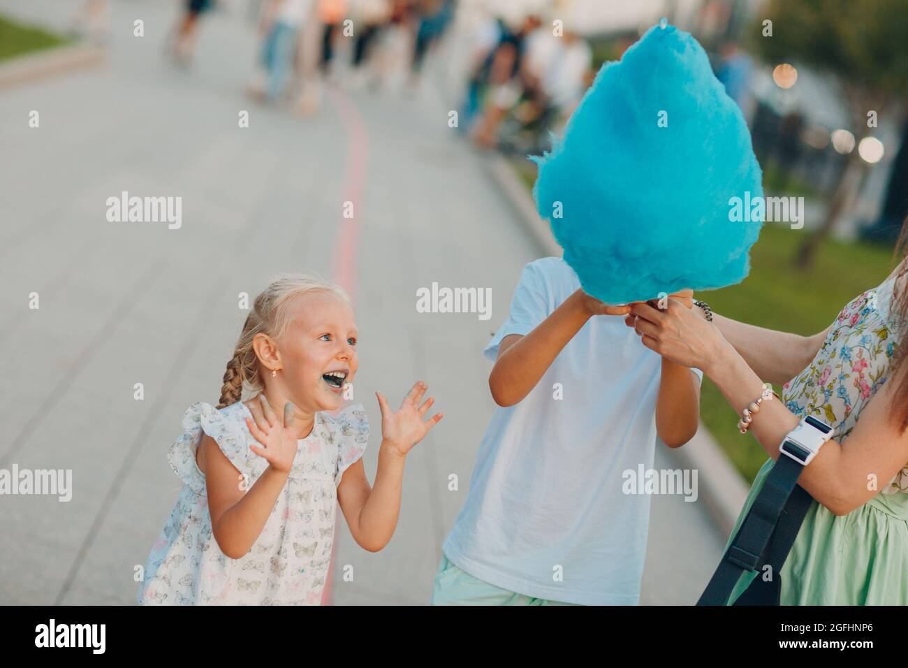 Two candy children hi-res stock photography and images - Alamy