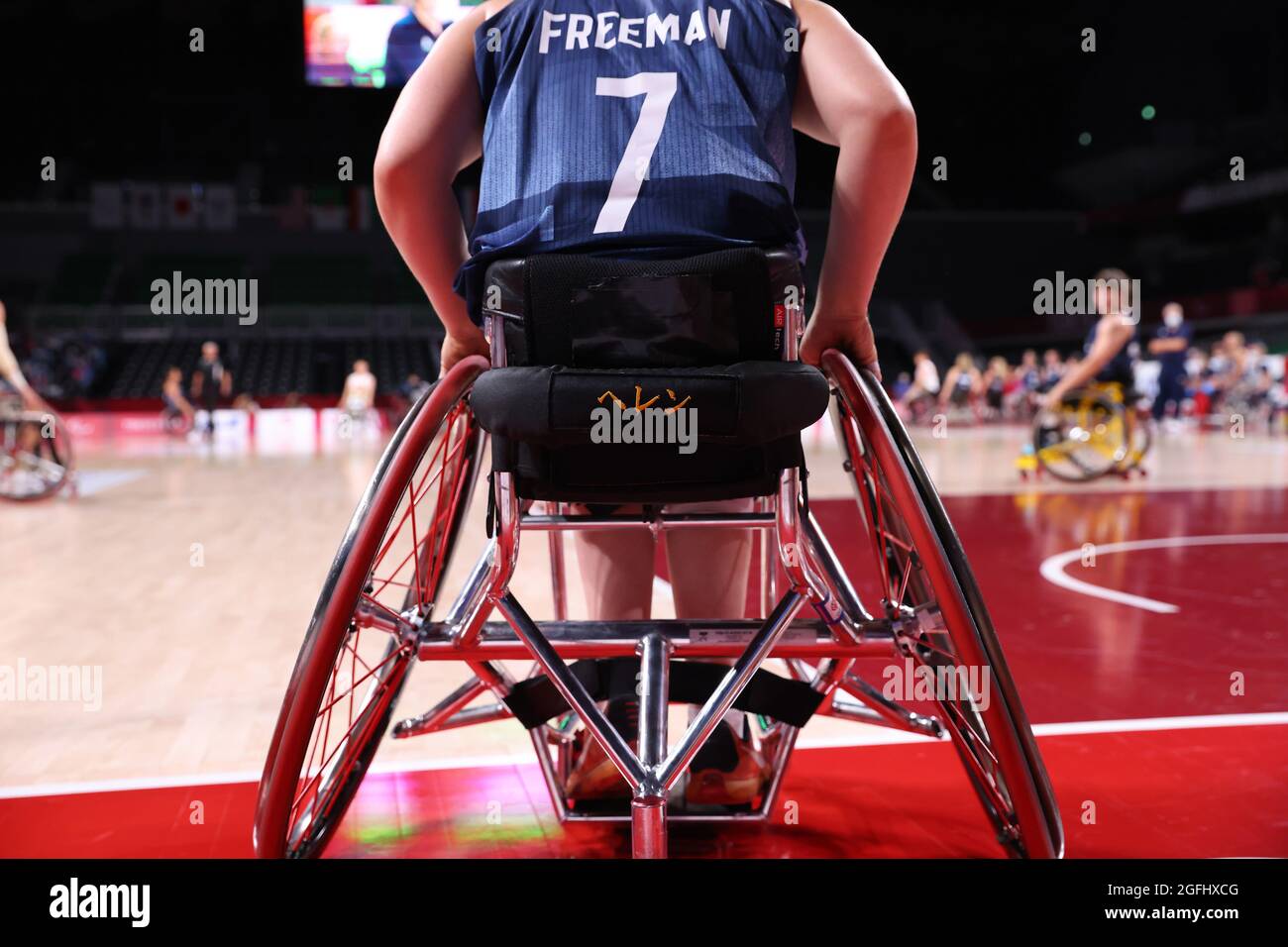 Tokyo, Japan. 26th Aug, 2021. Helen Freeman (GBR) Wheelchair Basketball ...