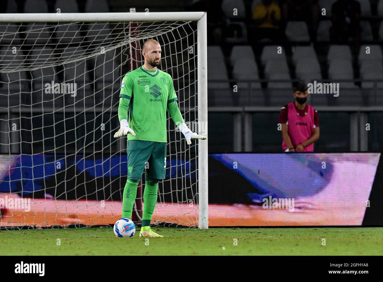Vanja Milinkovic-Savic of Torino FC gestures during the Serie A 2021/22 ...