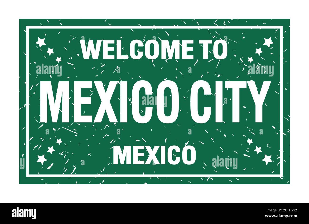 Welcome mexico stamp hi-res stock photography and images - Alamy