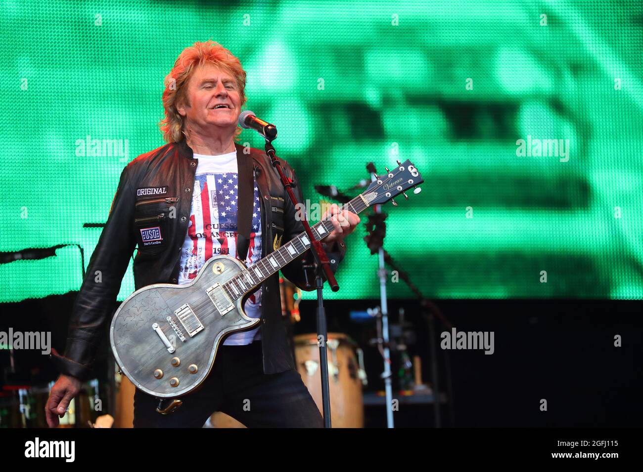 John Parr performed live on stage at the Rewind South 80s Music ...